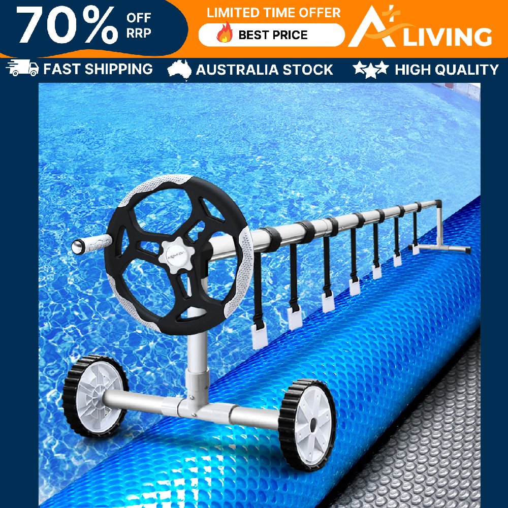 Pool Cover 500 Micron 8x4.2m Swimming Pool Silver Solar Blanket 5.5m ...